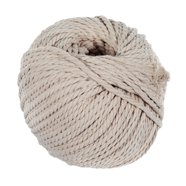 Craft County 100% All-Natural Cotton Rope for Braided Wall Hangings ...