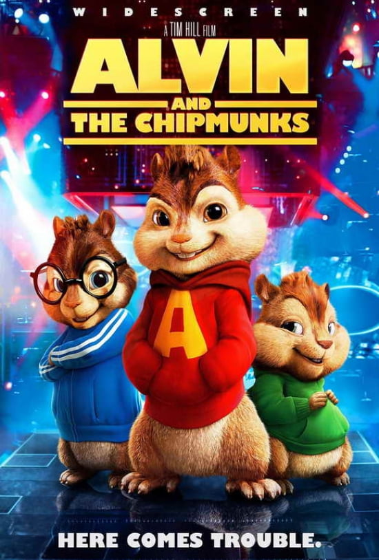 Alvin and the Chipmunks Movie Poster (27 x 40) - Walmart.com