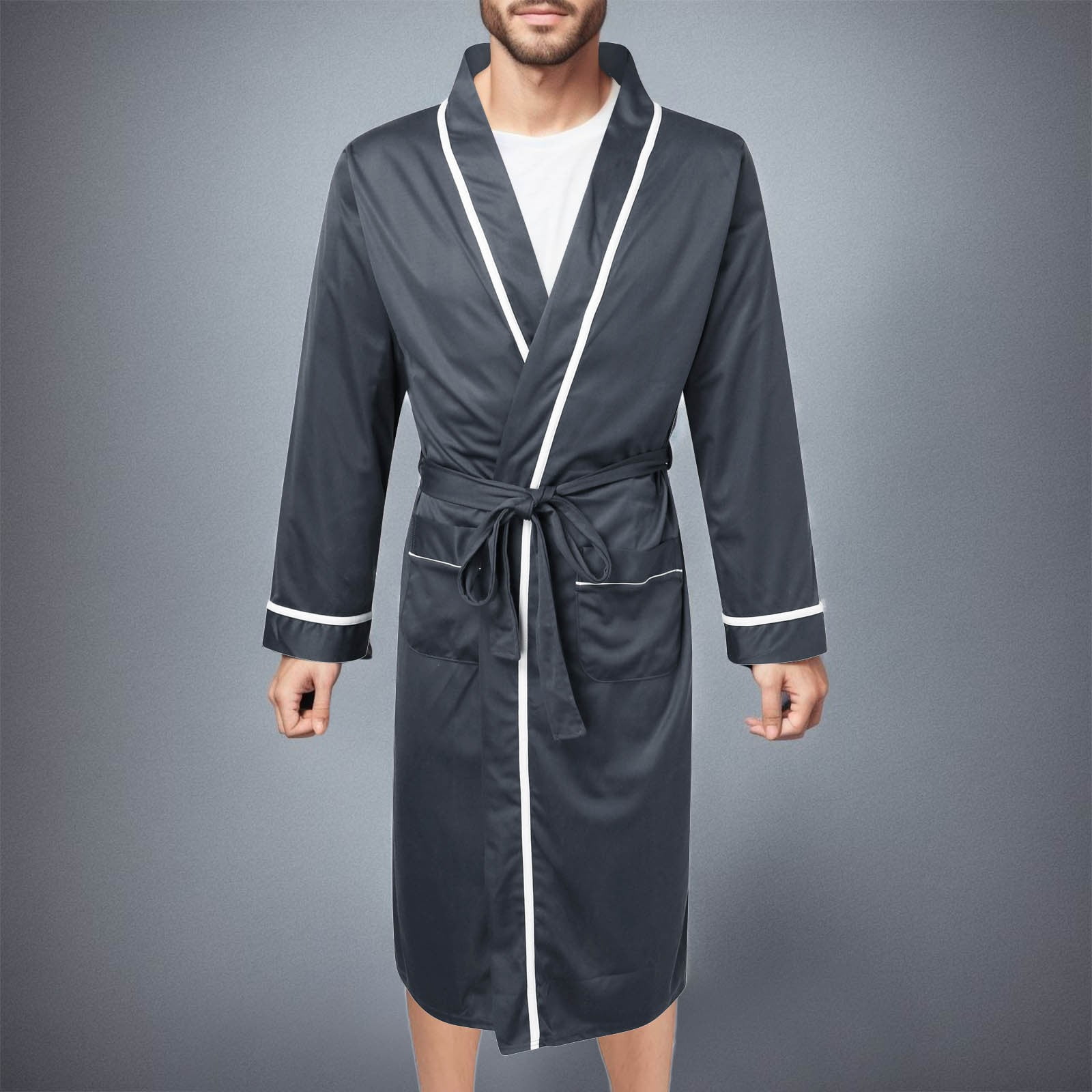 Click here for Xiaowwww Mens Spring And Summer Bathrobe Bathrobe... prices