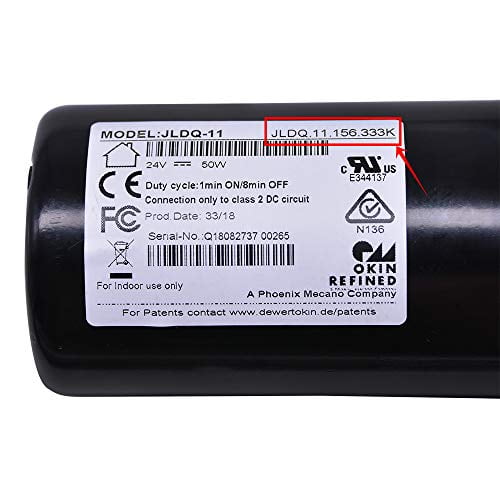Okin Refined-R Model JLDQ-11 & JLDQ-1A JLDQ 11.156.333K Motor Actuator ...