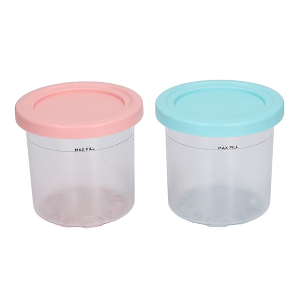 Transparent Ice Cream Containers,Ice Cream Pints Transparent Homemade ...