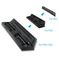 PS4/PS4 Slim Cooling Stand with Controller Charger - Keep Your Console ...