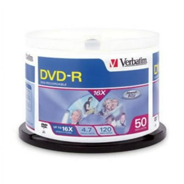 Verbatim UltraLife Gold Archival Grade Storage media 4.7GB 8X DVD-R 50 ...