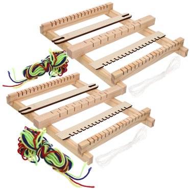 Austok Weaving Loom Kit,for Beginners Quickly Mending Jeans Socks, Mini ...