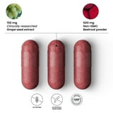 HumanN SuperBeets Beet Root Capsules - Support Healthy Blood Pressure ...