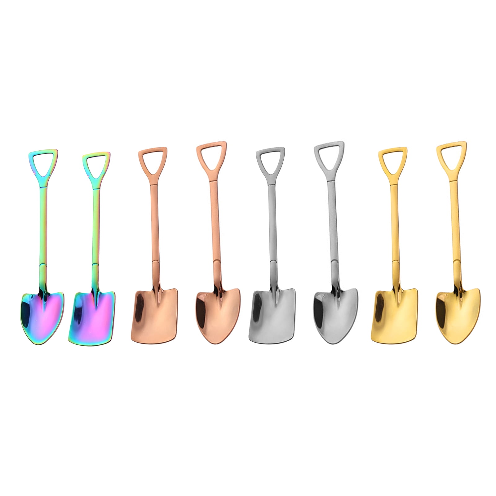 FANCY Stainless Steel Shovel Scoop Spoon Spade For Fruits Drinks Ice ...
