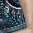 Cowsor Toddler Girls Summer Asymmetric Ruffle Cami Top Printed Denim ...