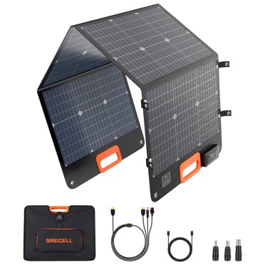 OUPES 240W Portable Foldable Solar Panel for RV and Power Station ...