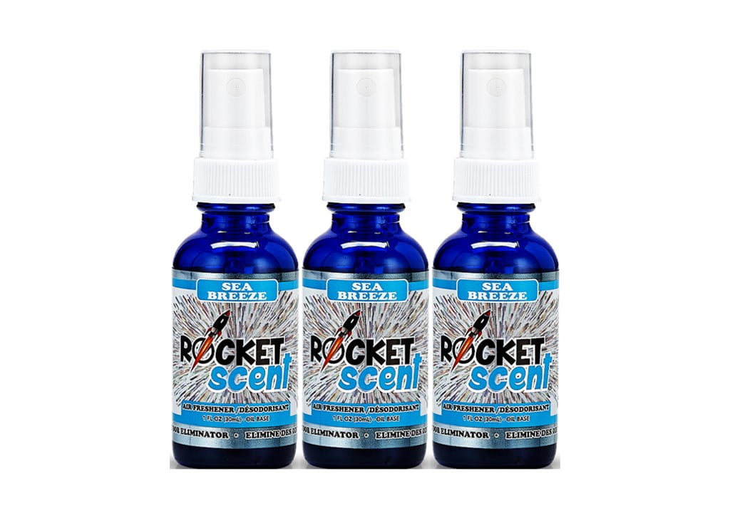 3-Pack Rocket Scent Sea Breeze Concentrated Air Freshener - Walmart.com