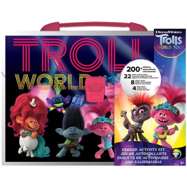 Trolls 2 World Tour Activity Suitcase - Walmart.com