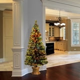 National Tree Company 5 ft. Fiber Optic Radiance Fireworks Tree ...