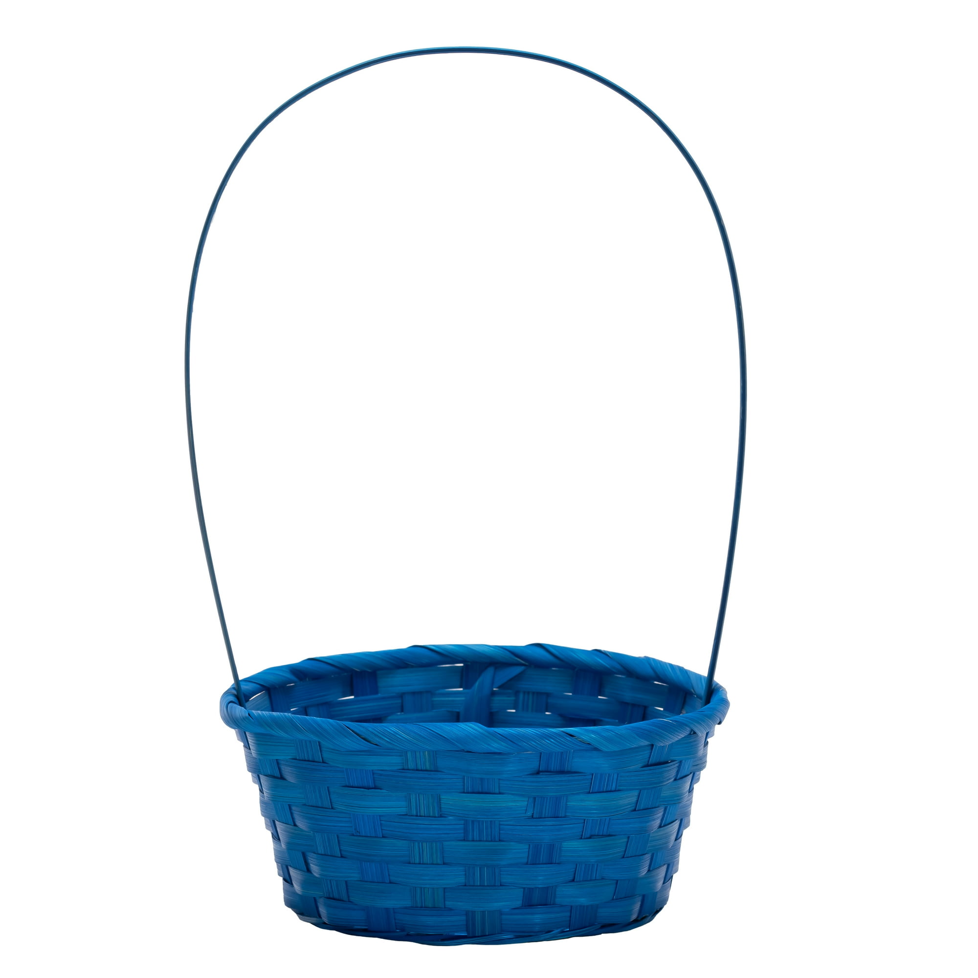 Click here for Way To Celebrate! Small Bamboo Easter Basket  Blue prices