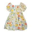 ATORRE Toddler Girls Summer Mini Dress Summer Cotton Boho Short Sleeve ...