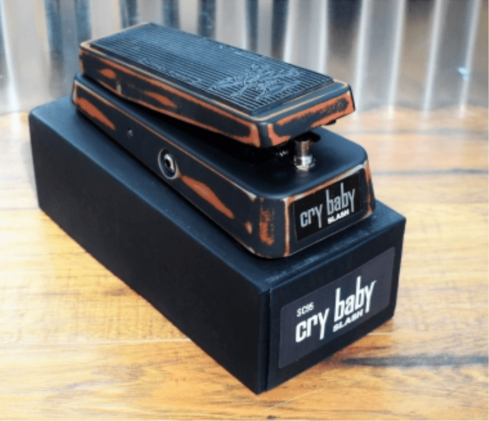 Dunlop SC95 Slash Cry Baby Classic Wah Guitar Effect Pedal Distressed ...