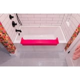 Tub Topper® Kids Bathroom Bath Protector Play Shelf - Pink - Walmart.com