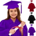 DGMIOCS Kids Preschool Graduation Cap and Gown Set Class of 2026 Unisex ...