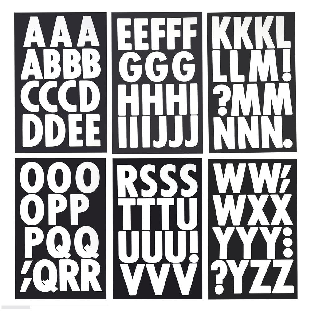 Typography Alphabet Letters