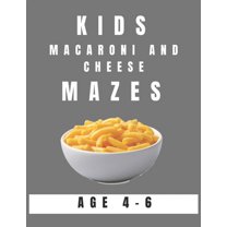 Spaghetti Maze For Kids Age 4-6 : Maze Activity Book for Kids. Great ...