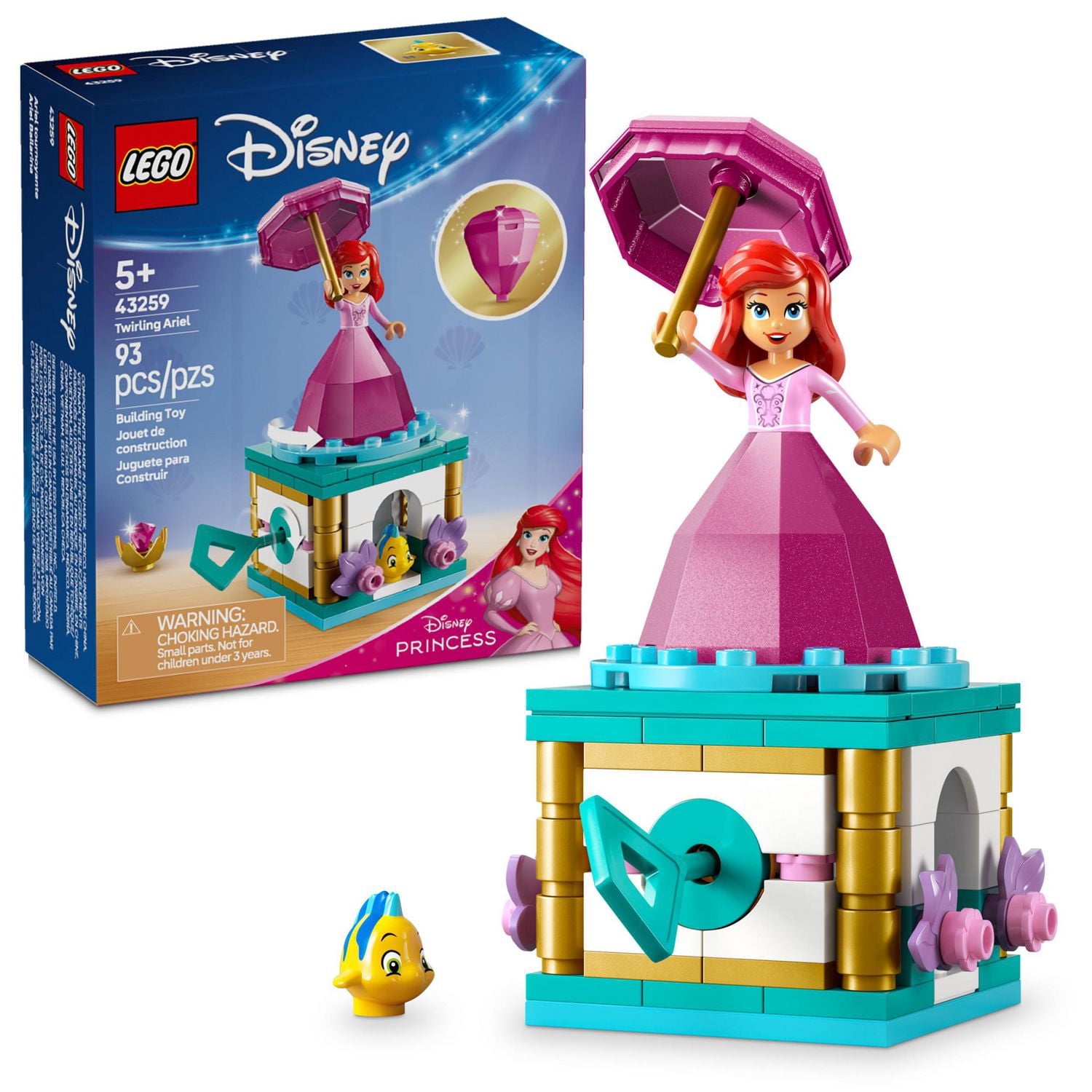 Click here for Lego Disney Princess Twirling Ariel Toy - Building... prices