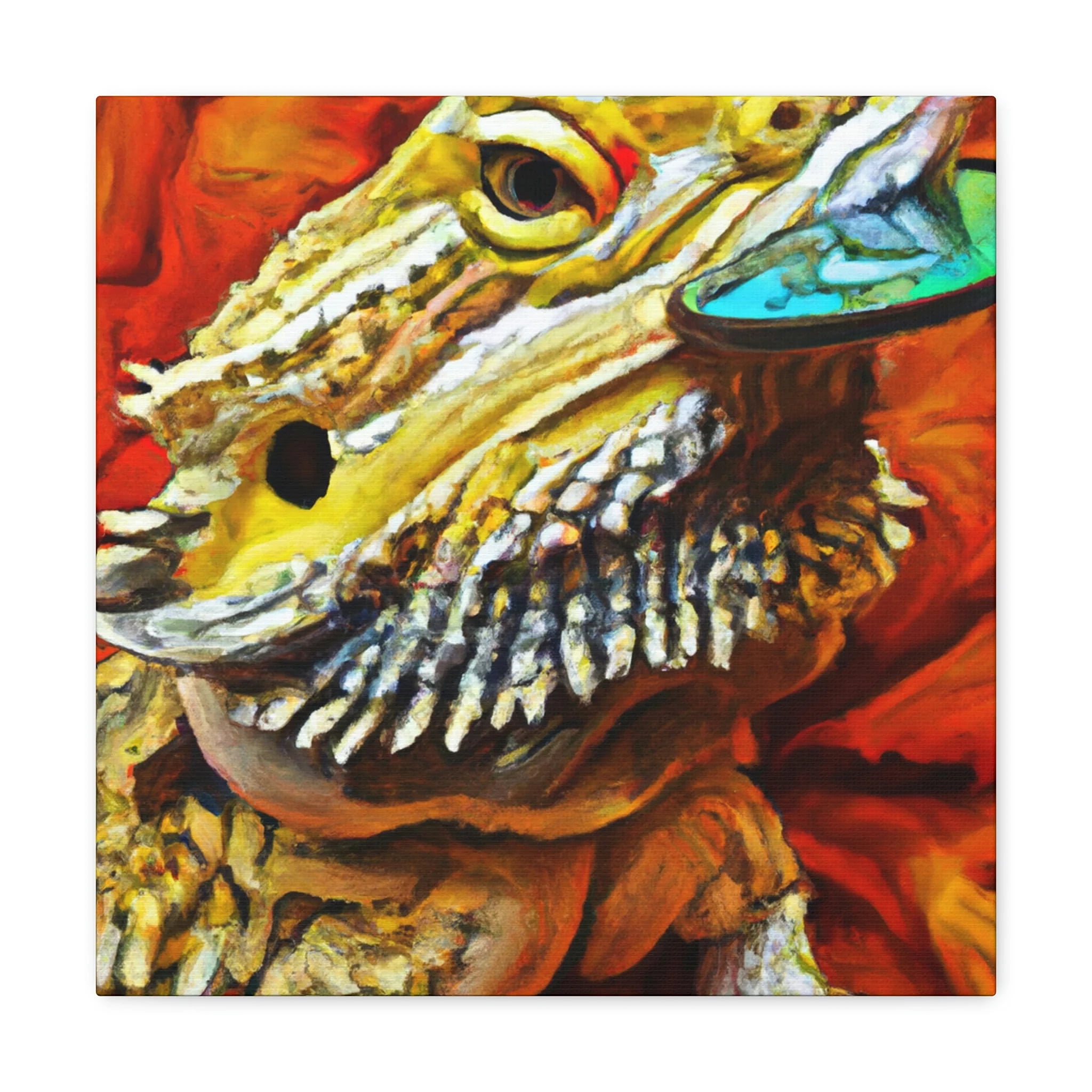 Bearded Dragon Dreamscape - Canvas - Walmart.com
