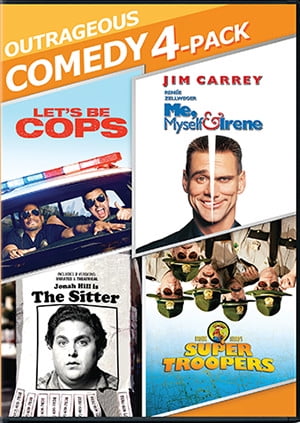 Let's Be Cops, Me Myself & Irene (DVD + Digital Copy) - Walmart.com