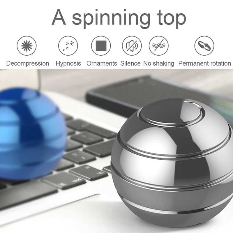 Kinetic Desk Toys Full Body Optical Illusion Spinner Ball