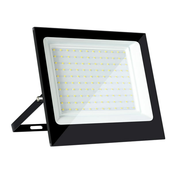 Estevez Reflector LED Flood, 100 Watts, 6500K, Color Negro – A-386-2-CW ...