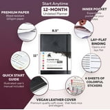 Clever Fox Planner PRO – Silver Black - Walmart.com