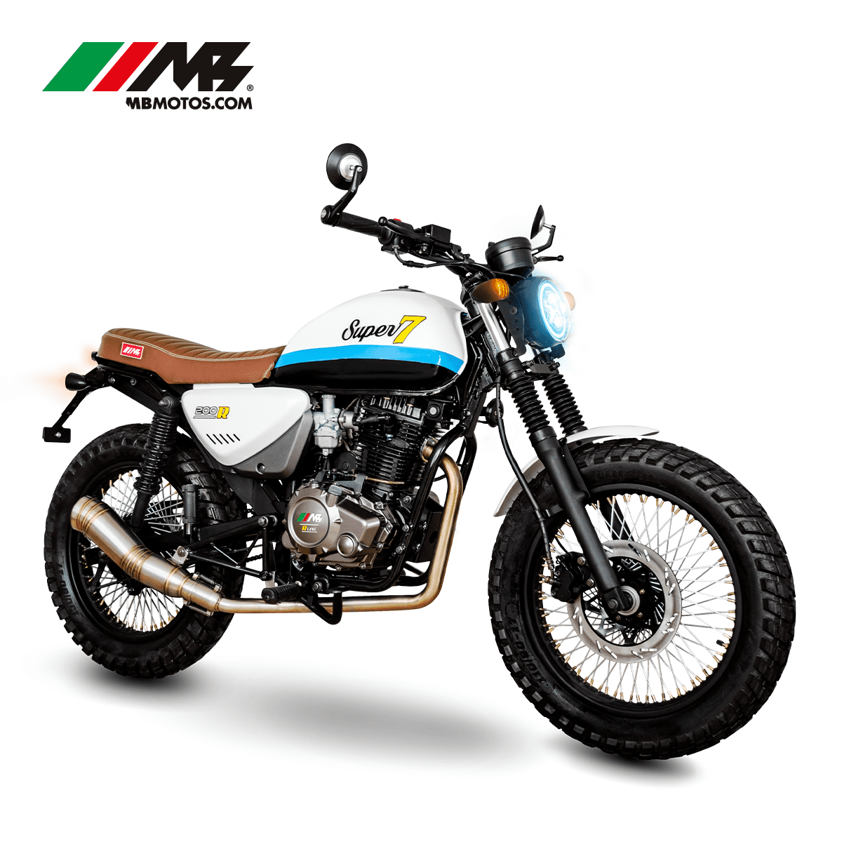 Motocicleta MB MOTOS Super 7 200R Blanco 2024 | Walmart en línea