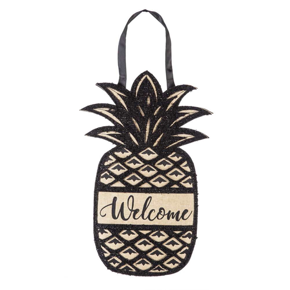 Evergreen Door Decor - Pineapple Welcome - Walmart.com