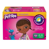 Huggies Pull Ups Training Pants For Girls Size 4T - 5T 102 Total ...