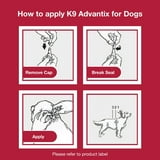 K9 Advantix II Flea Tick Mosquito Prevention for Medium Dogs 11-20 lbs ...