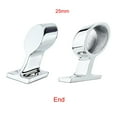 60 Degree Right End Stanchion Stainless Steel Marine Hand Rail Fitting ...