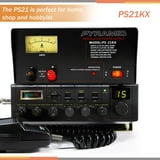 Pyramid 18-Amp Stereo Power Supply, 13.8V DC Output, Built-in Cooling ...