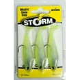 Storm WildEye Swim Shad 3" Fishing Lure 1/4oz Shiner Chartreuse Silver ...