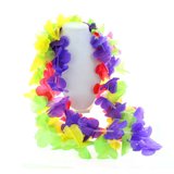 Plastic Flower Leis Luau Hawaiian Tropical Lot of 100 - Walmart.com