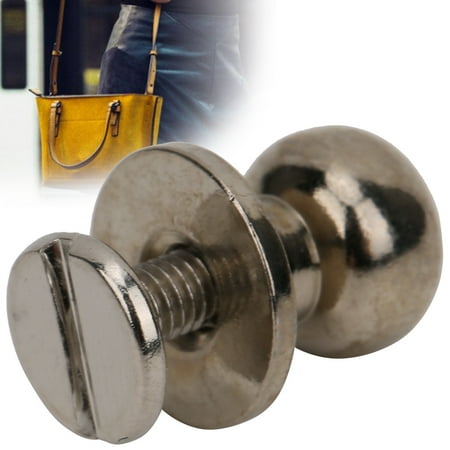 Leather Craft Rivets Round Head Stud Stud Screw Nail Rivets 20 Sets ...