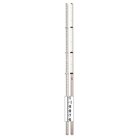 CST/berger 06-813 13-Foot Aluminum Grade Rod in Feet, Tenths and ...