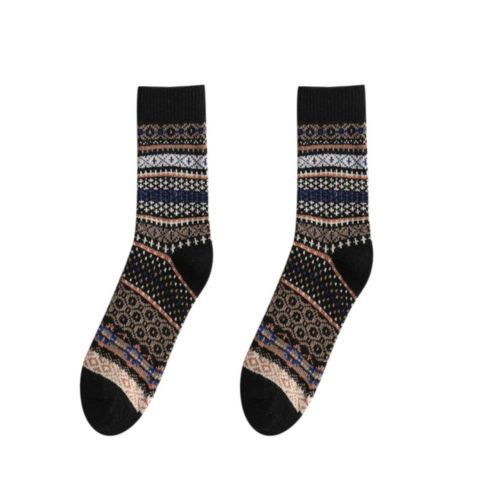 Click here for Xiaquj Mens Socks Ethnic Wind Warm Wool Socks Thic... prices