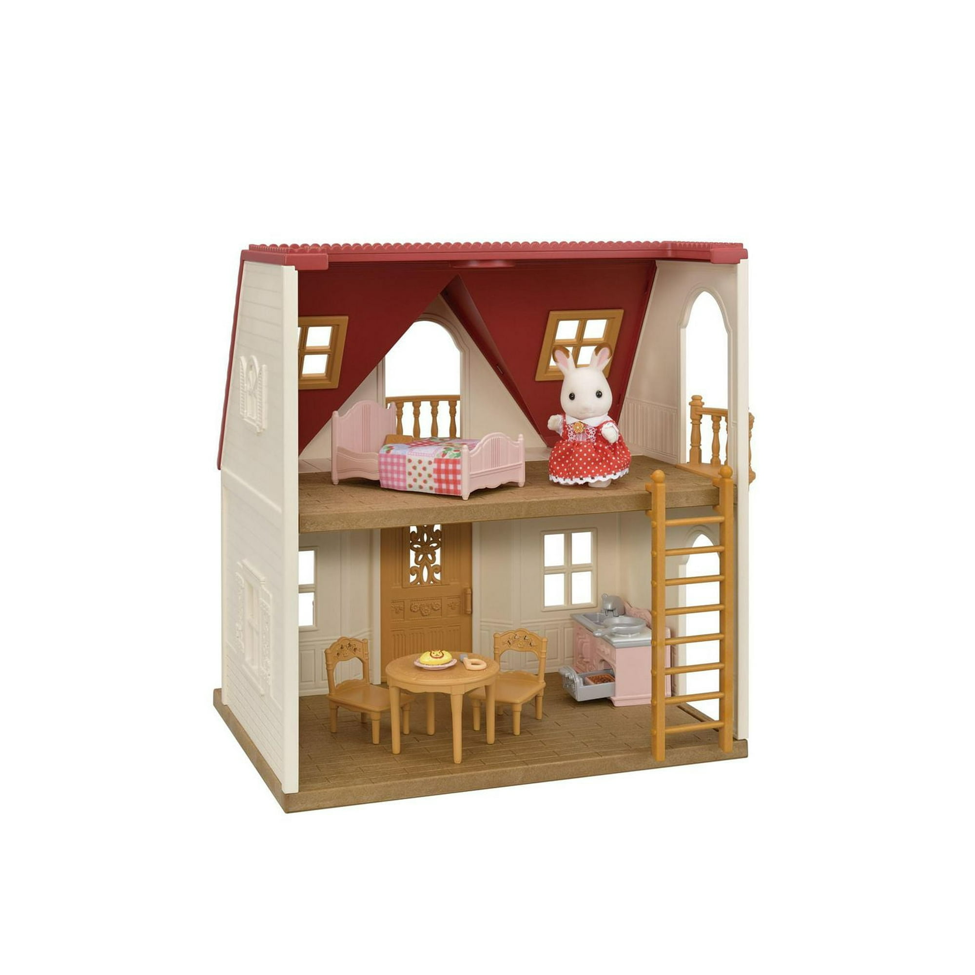 Click here for Calico Critters Red Roof Cozy Cottage  Dollhouse P... prices