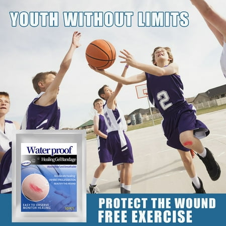 30Pcs Waterproof Band Aids Water Resistant Wound Strips for Swimming ...