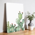Cactus Canvas Wall Art for Living Room, Tropical Plants Watercolor ...