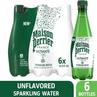 Perrier Sparkling Water, 405.6 fl oz, 24 Pack Plastic Bottles - Walmart.com