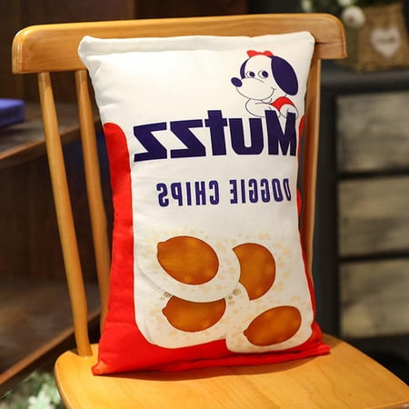 Food Plushies Kawaii Creative Lifelike Snacks Plush Pillows Imitation ...