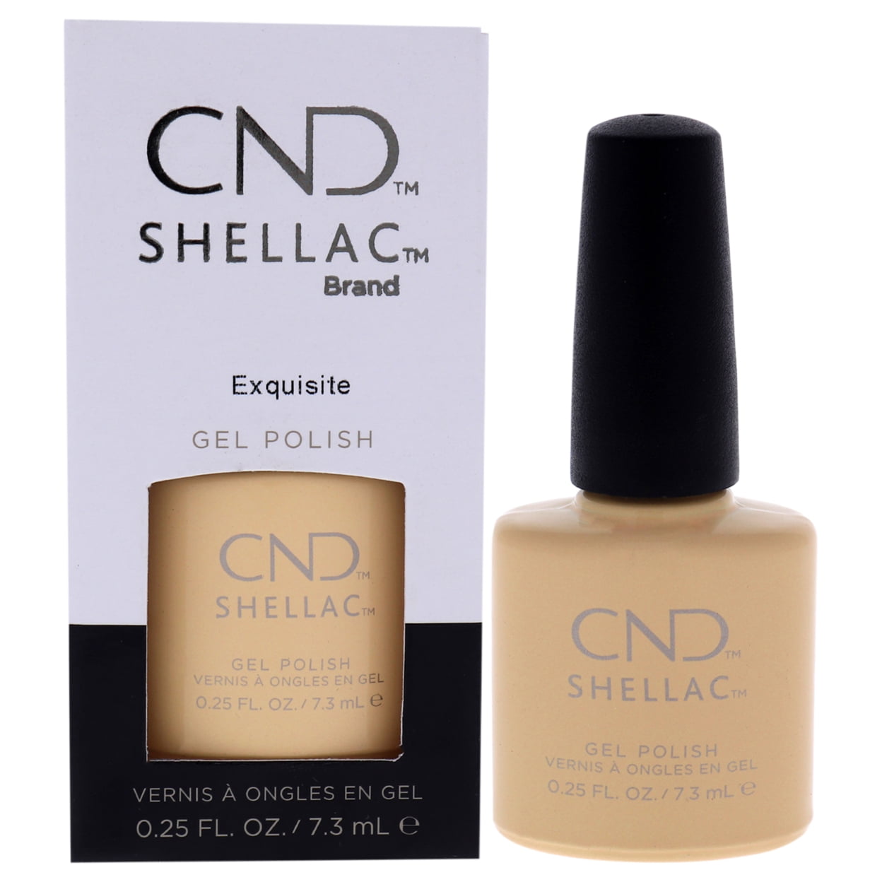 Shellac Nail Color - Exquisite by CND for Women - 0.25 oz Nail Polish ...