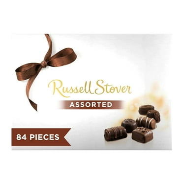 Russell Stover Holiday Assorted Dark Chocolate Gift Box, 9.4 oz. (16 ...