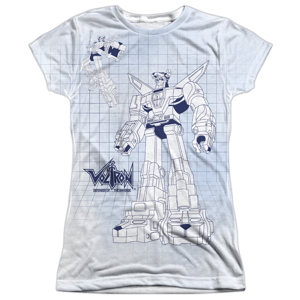Voltron Blueprint Girls Jr Sublimation White - Walmart.com