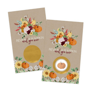 30-Pack Turkey Scratch Off Game Cards for Thanksgiving Party, Fall ...