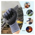 Anti Cut Gloves Level 5 Blue Thin Soft HPPE Shell Cut Proof Gloves For ...