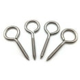20 Pack Cups Hooks Round End Screw Hooks Metal Wall Hooks Screw-in ...